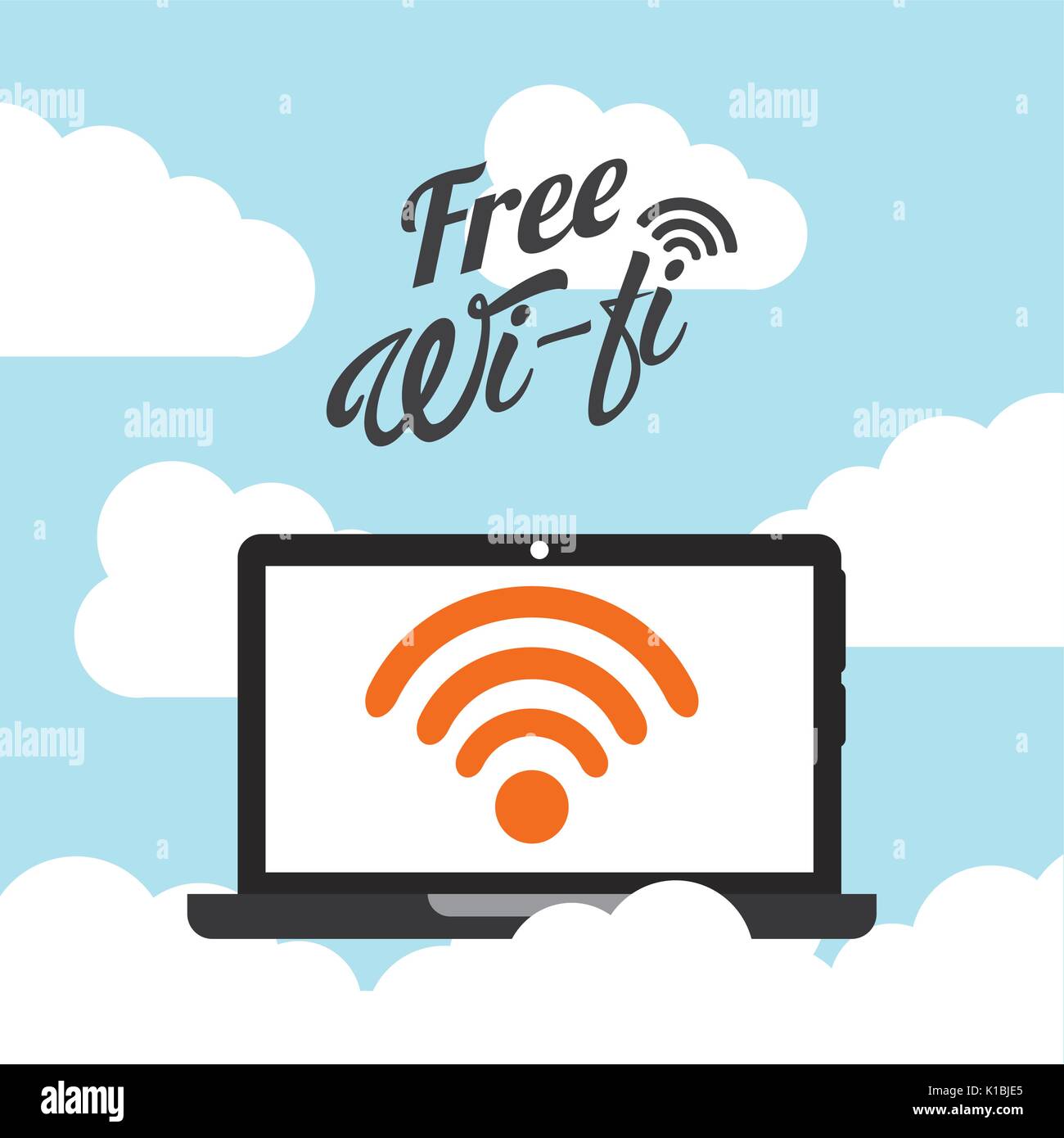 wifi connection design Stock Vector Image & Art - Alamy