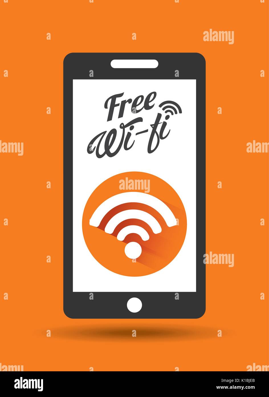 wifi connection design Stock Vector Image & Art - Alamy