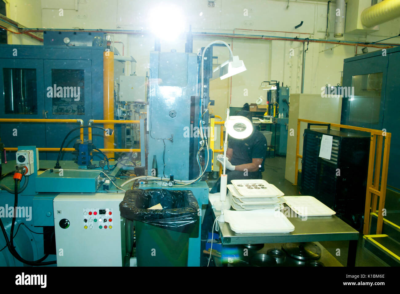 Mint Industrial Factory Stock Photo - Alamy