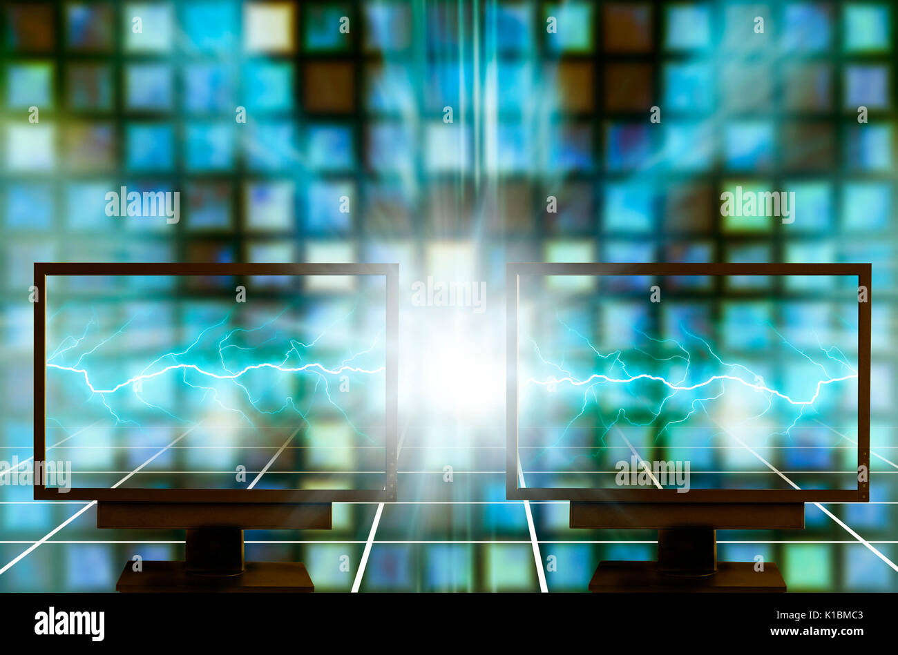 Network technology concept hi-res stock photography and images - Alamy