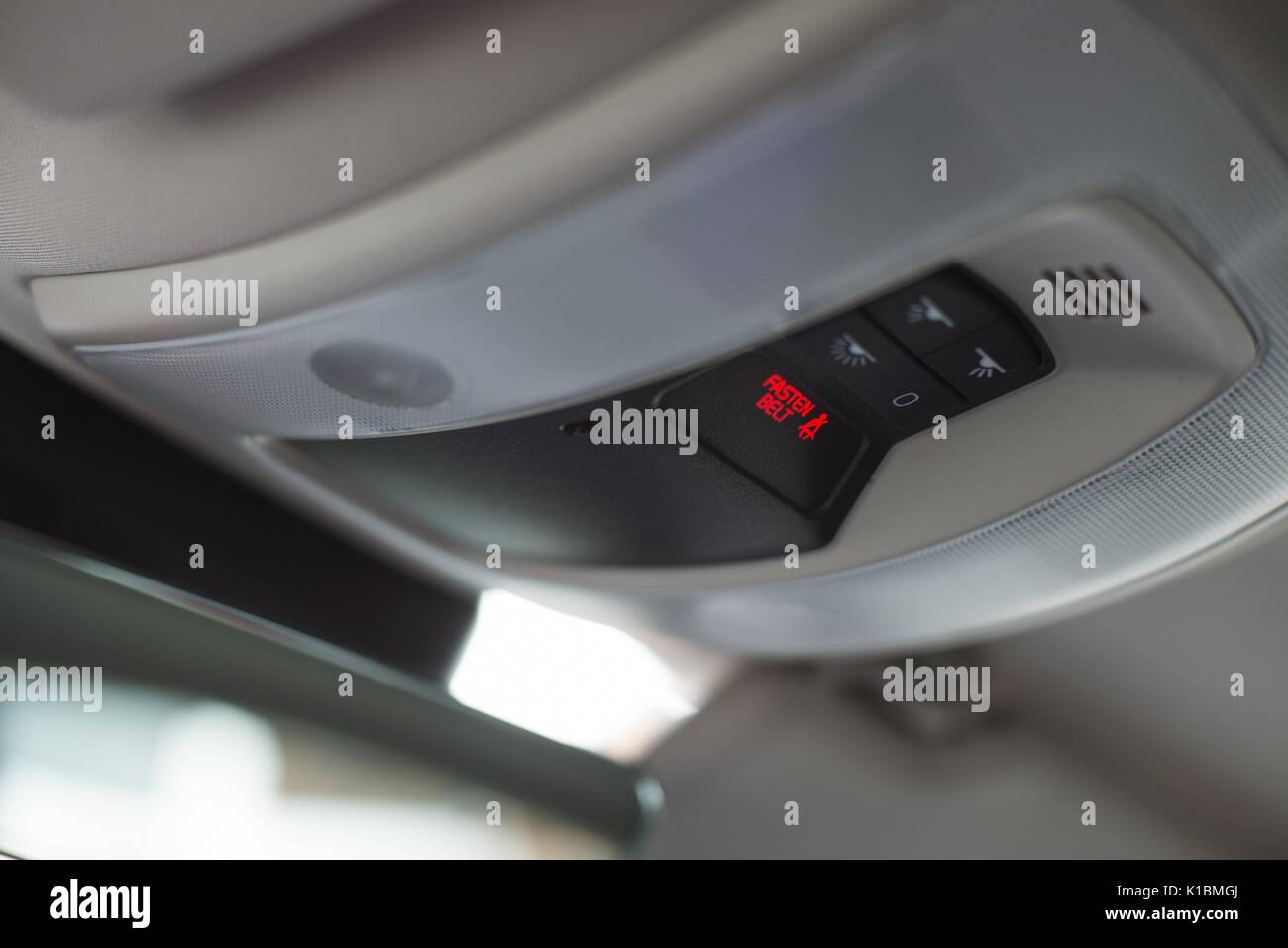 Fasten belt warning light hi-res stock photography and images - Alamy