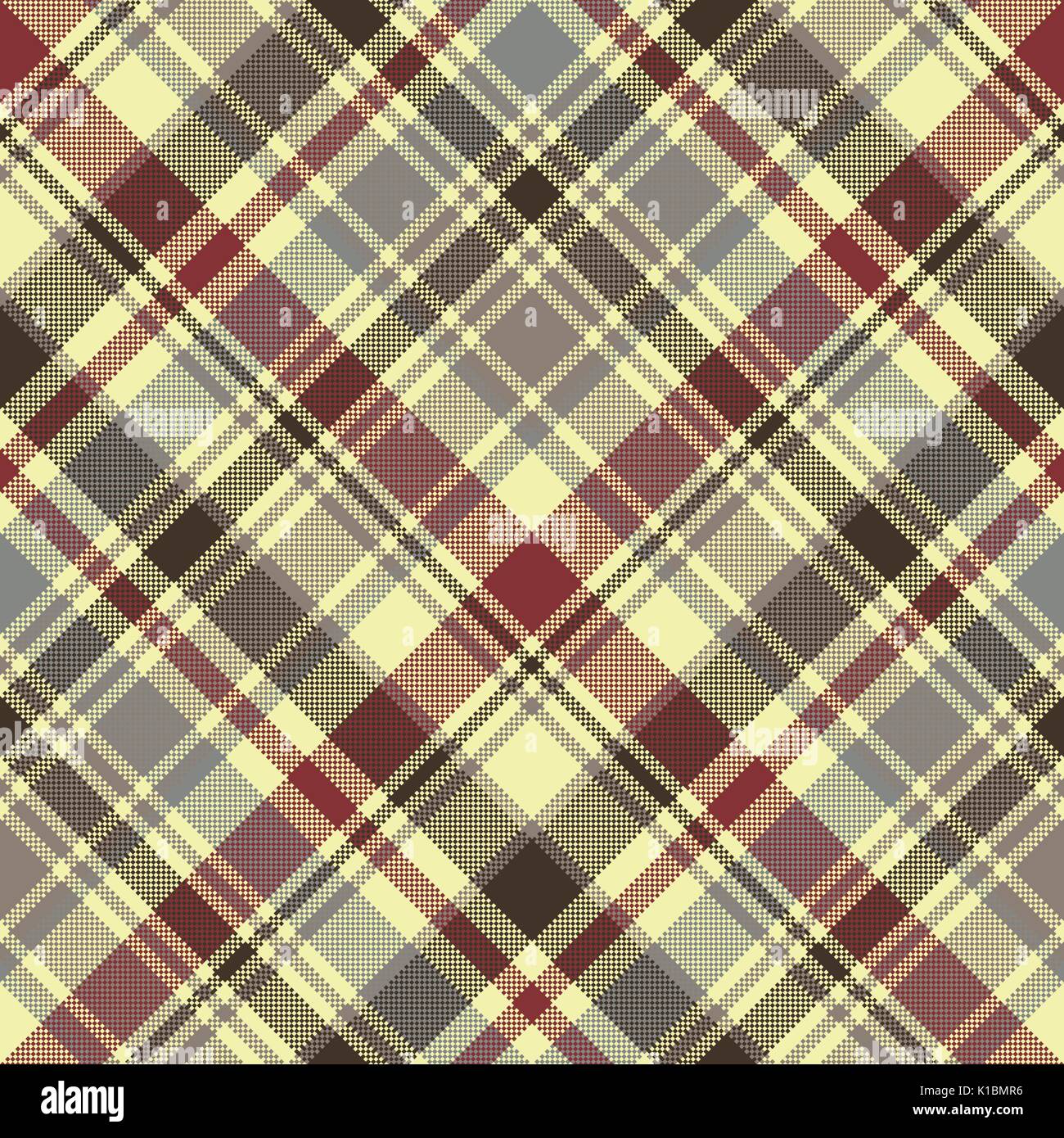 Check seamless pattern fabric texture. Vector illustration Stock Vector ...