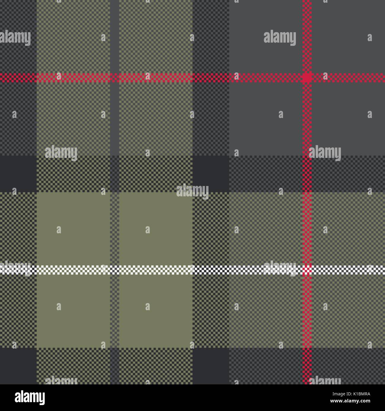 Classic tartan check plaid seamless pattern. Vector illustration Stock ...