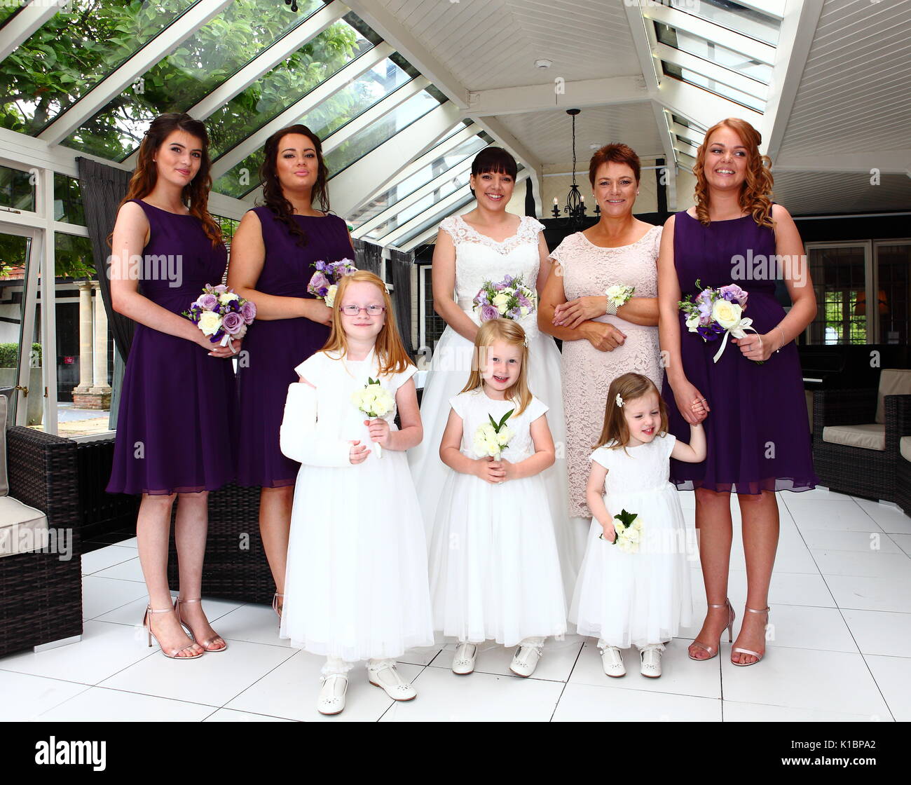 Wedding photographs, couples getting married and celebrating with their ...