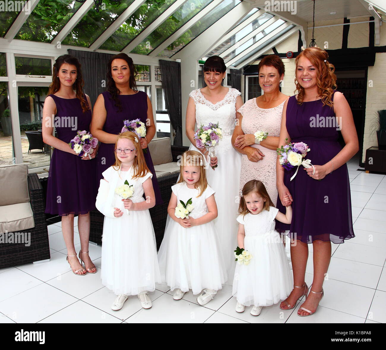 Wedding photographs, couples getting married and celebrating with their ...