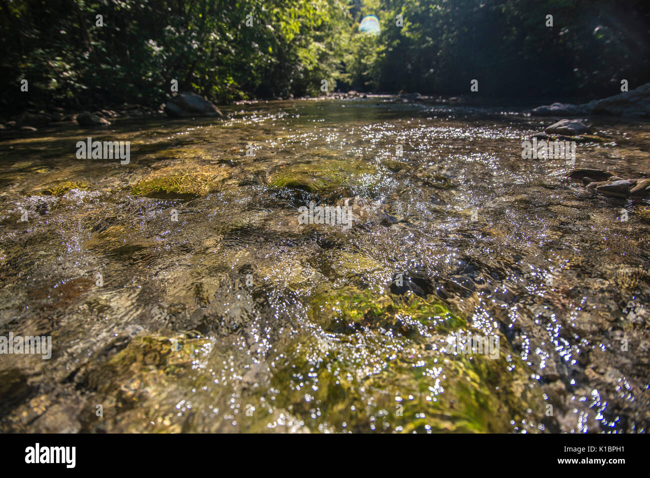 crystal clear water Stock Photo - Alamy