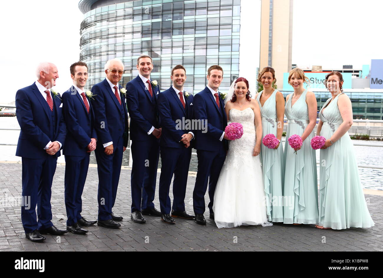 Wedding photographs, couples getting married and celebrating with their ...