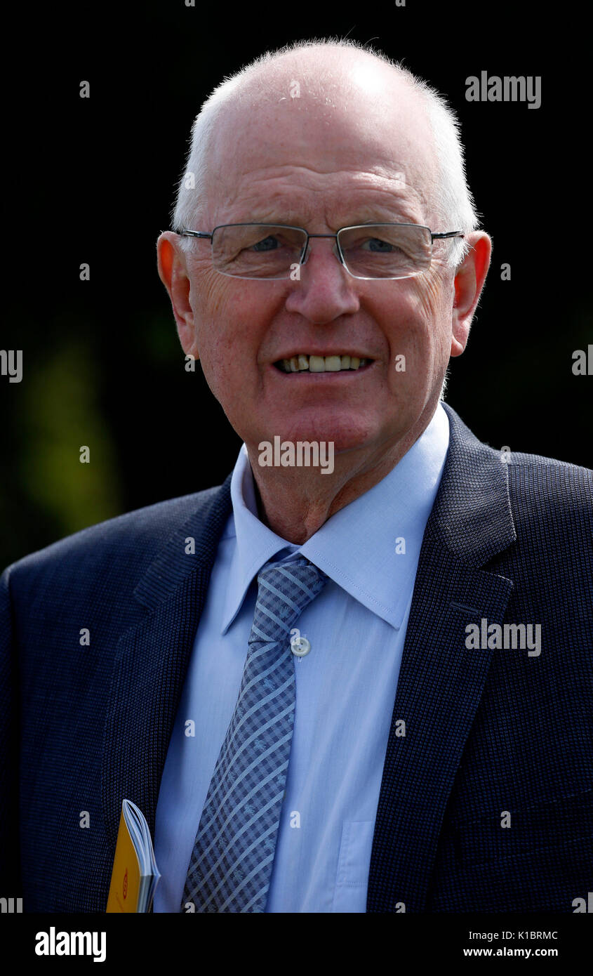Trainer Mick Channon before The Absolute Asthetics Fillies' Novice ...