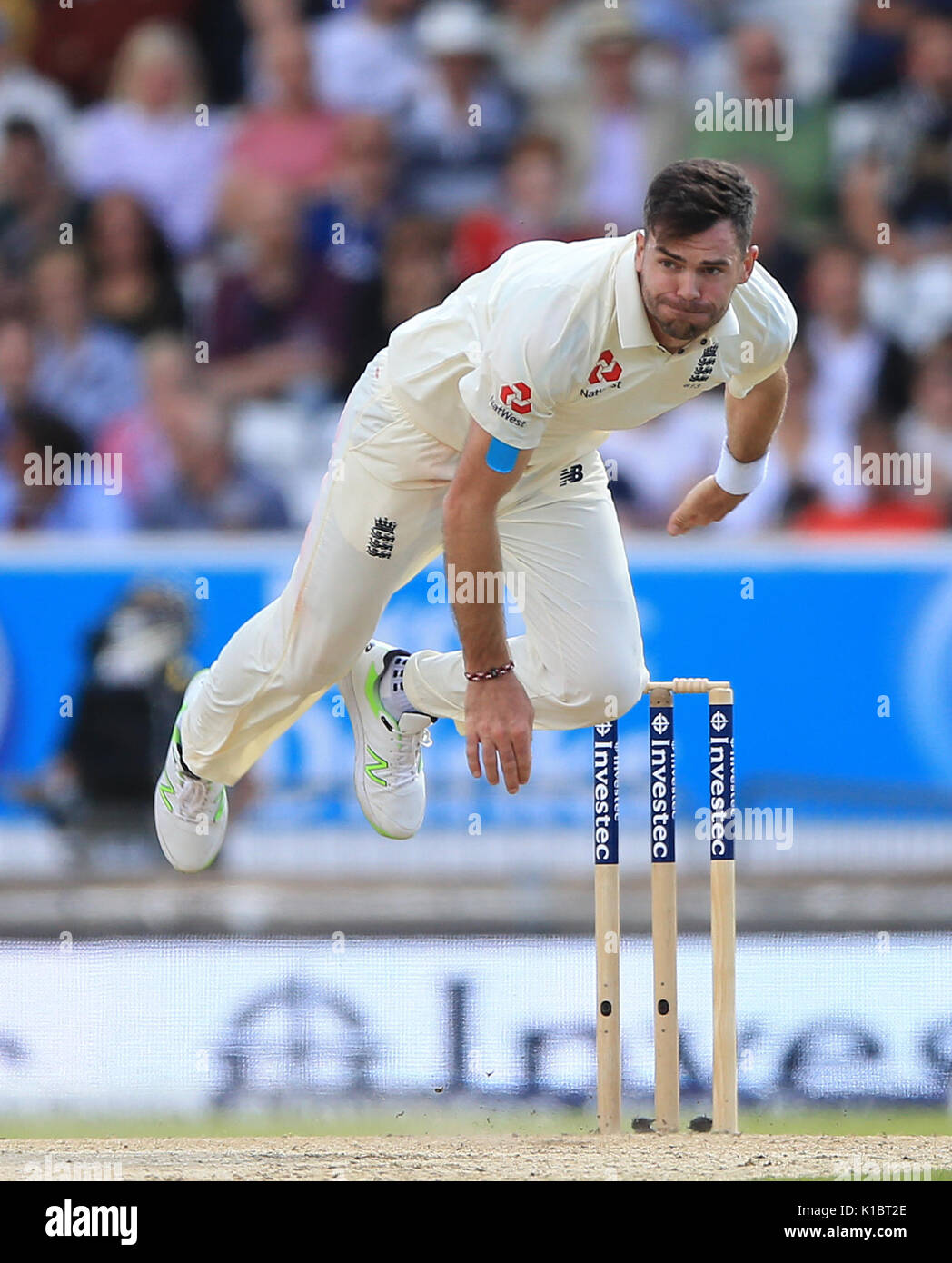 James anderson cricket 2017 hi-res stock photography and images - Alamy