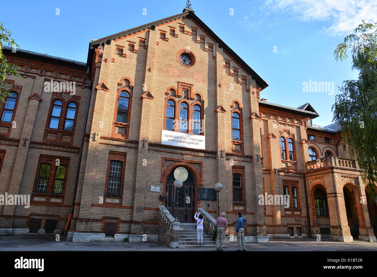 Gymnastic Club Center building where are the training of gymnasts for ...