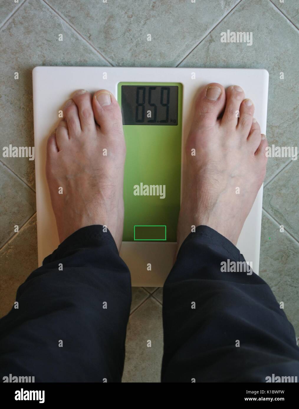 Control your weight Stock Photo - Alamy