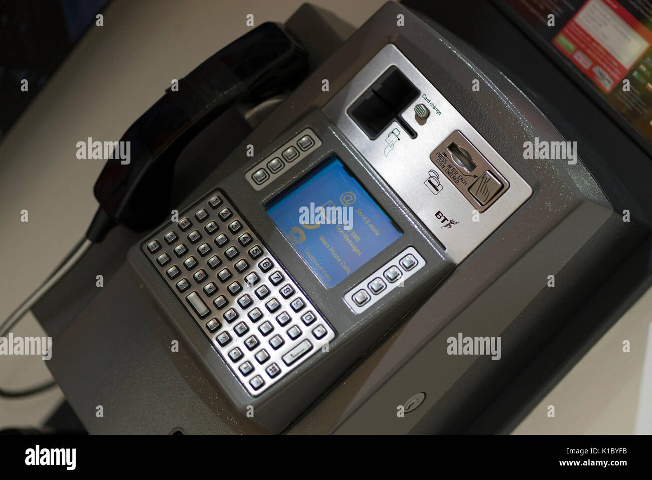 Coin operated phone box hi-res stock photography and images - Alamy