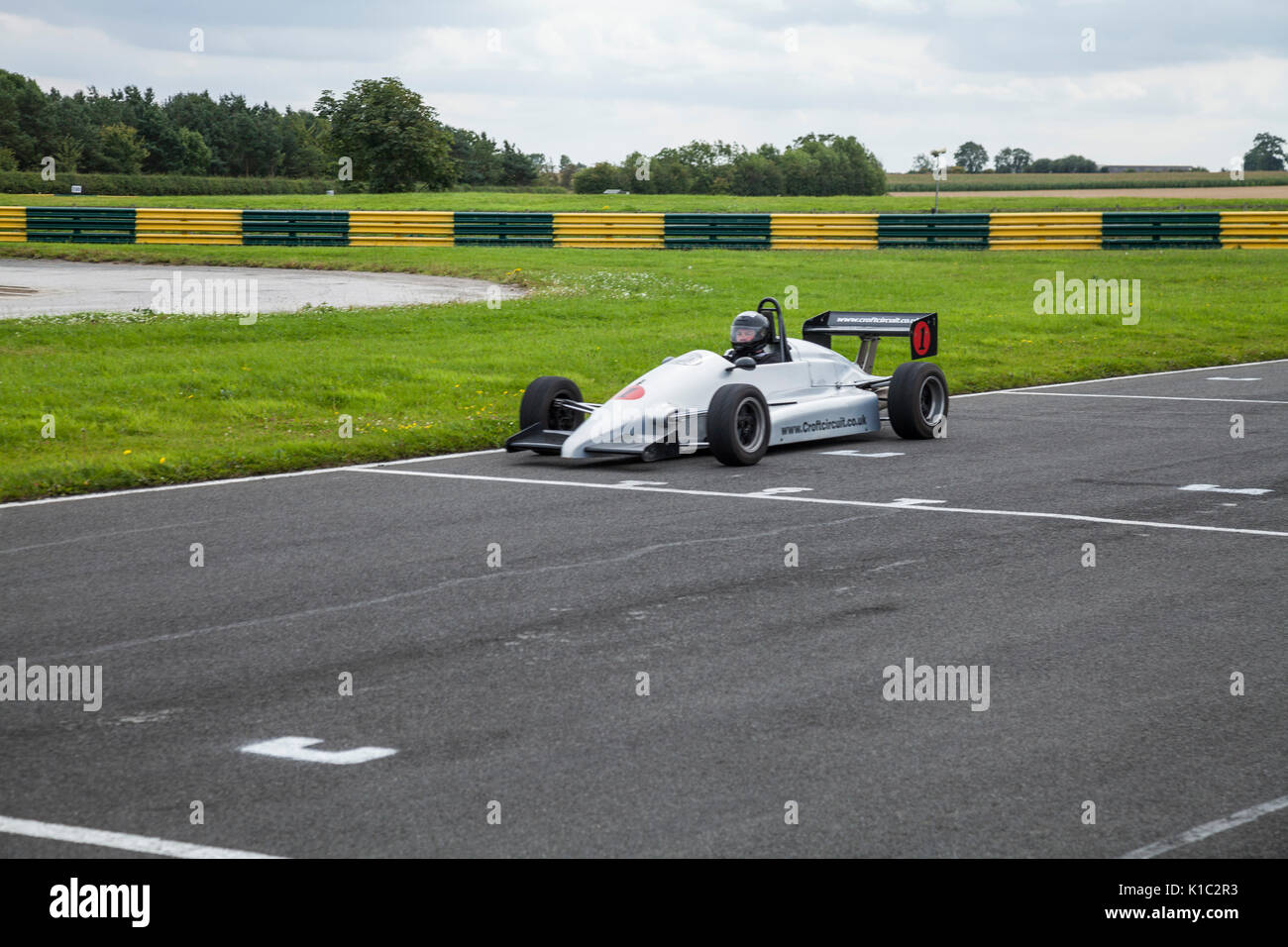A Formula Croft racing car at Croft Circuit, Dalton-on-Tees, North ...