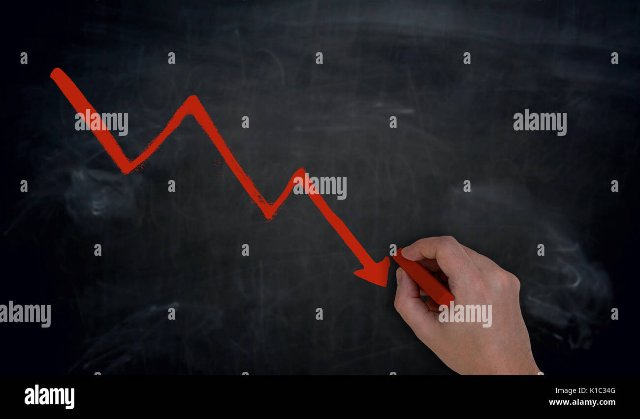 Hand draw graph hi-res stock photography and images - Alamy