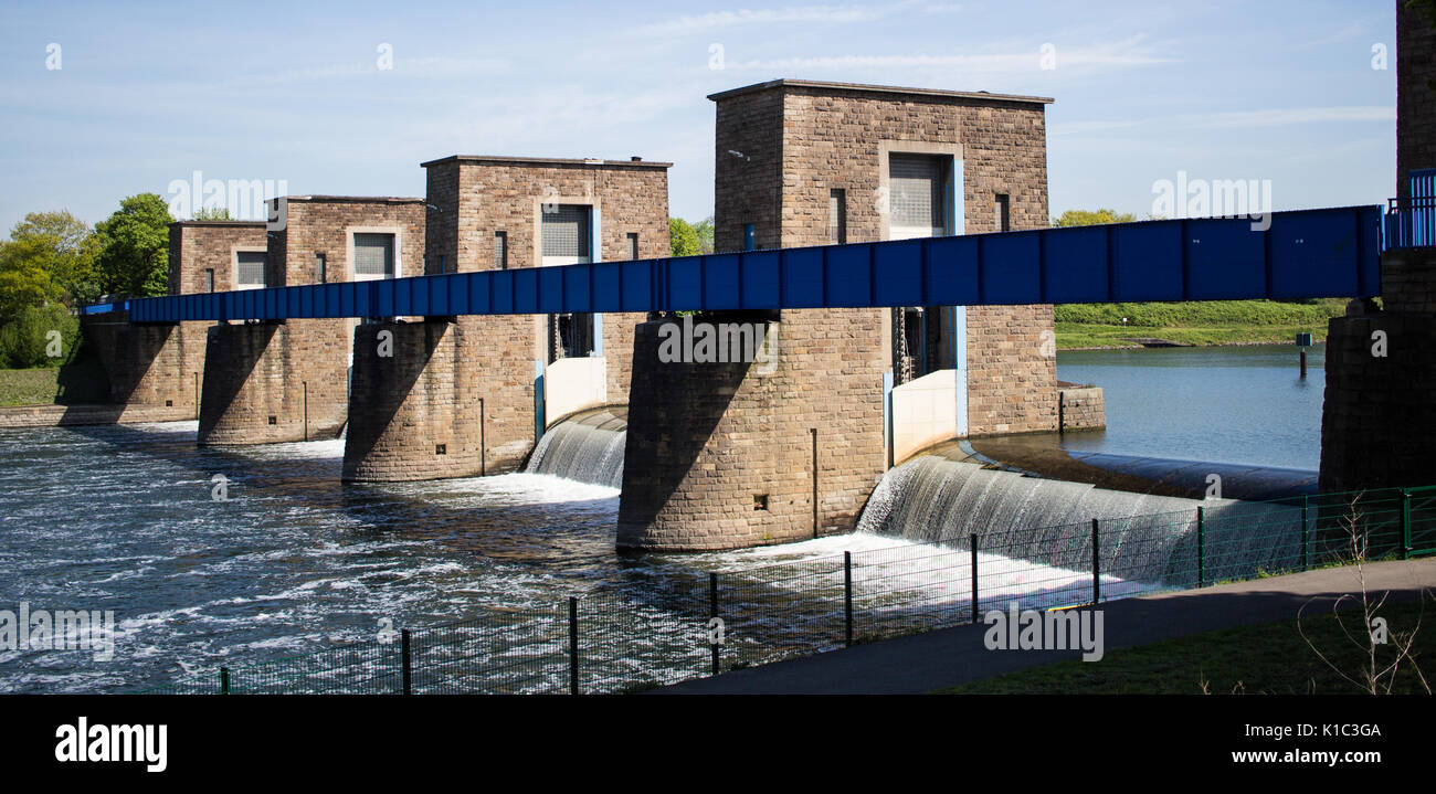 an image of a historic bridge built of stone crosses a river Stock ...