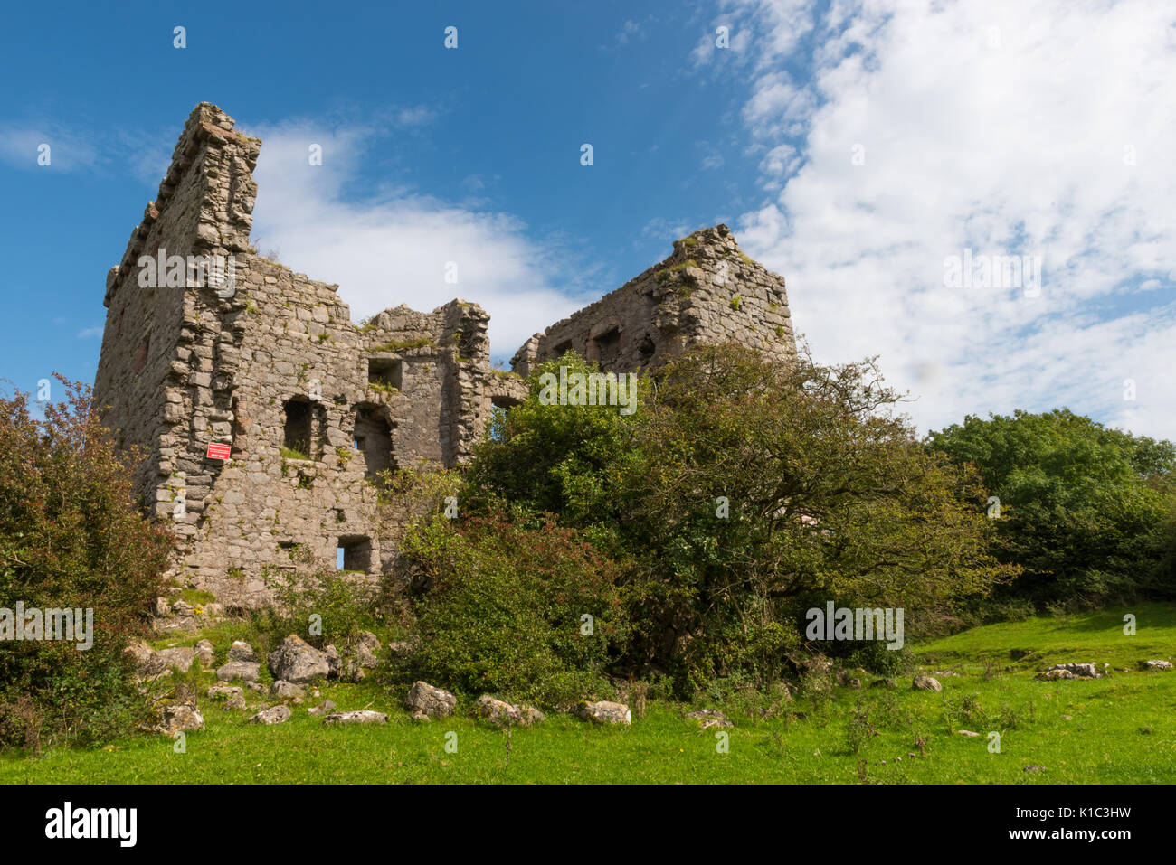 Arnside Tower Cumbria Stock Photo - Alamy