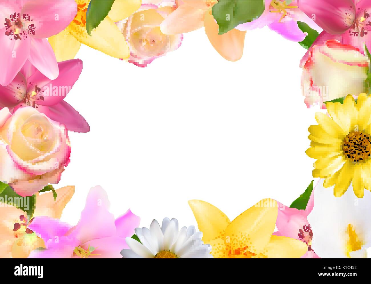 Yellow calla lily Stock Vector Images - Alamy