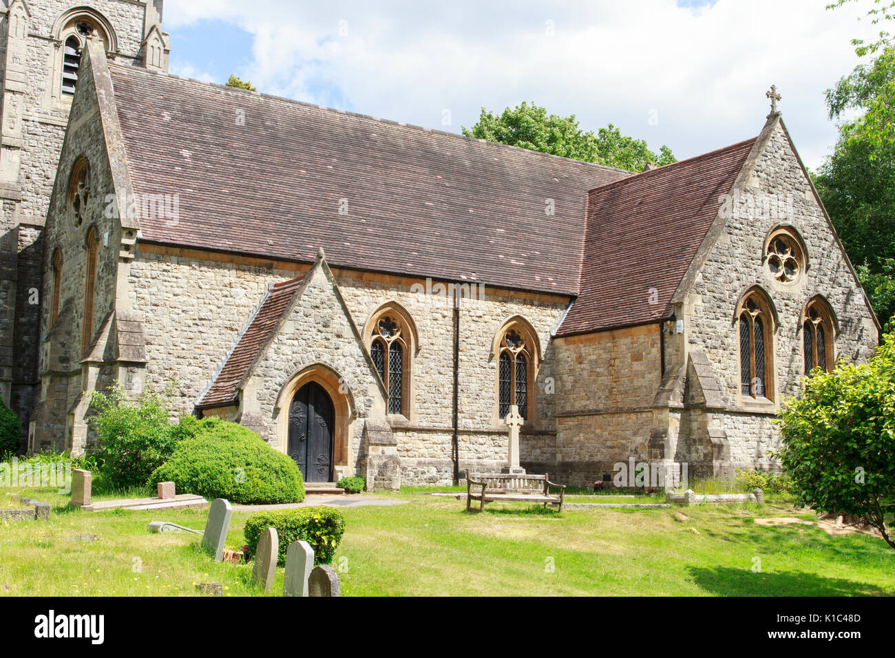 Church of the Holy Innocents, High Beach, Essex, England Stock Photo ...