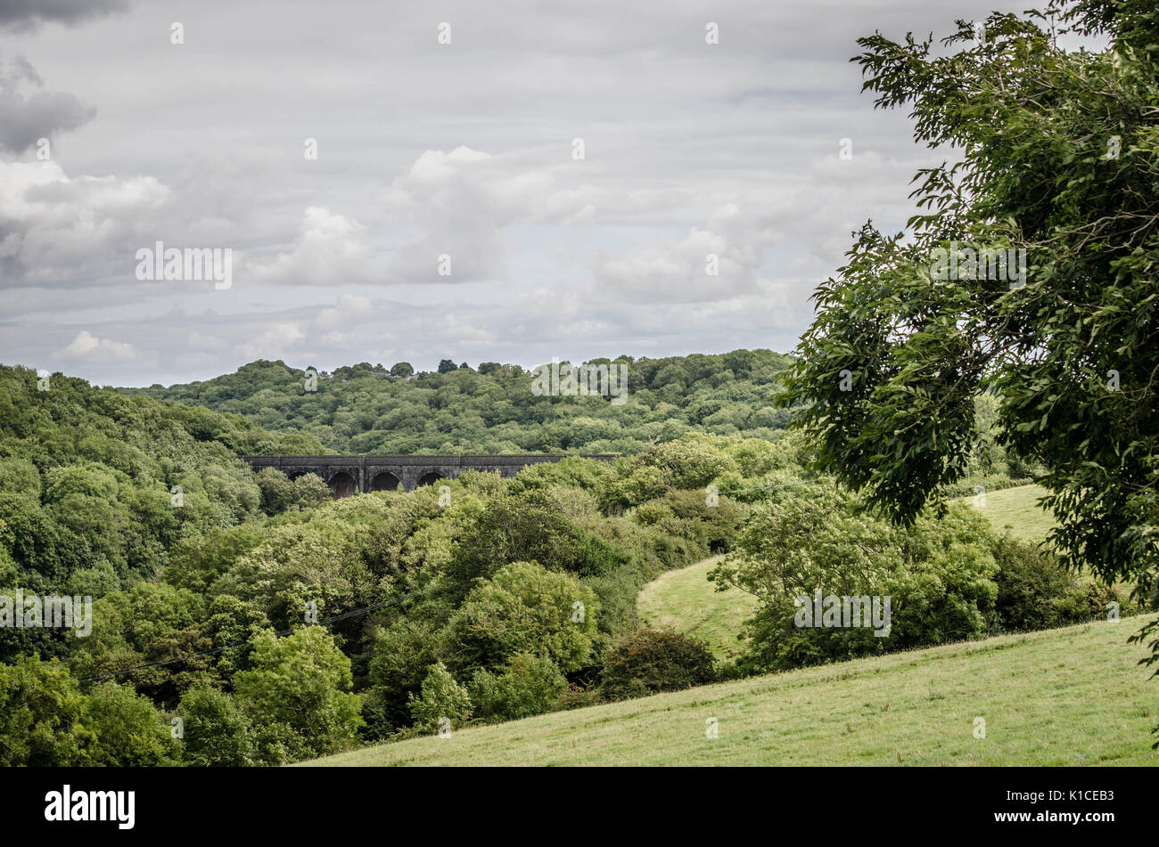 Porthkerry Country Park in Barry, Vale of Glamorgan, Wales Stock Photo ...