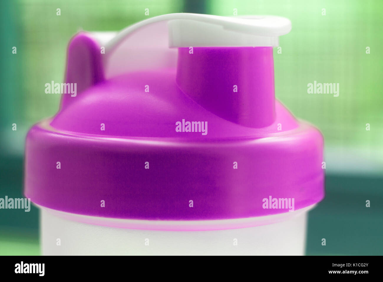 Whey protein shake shaker beaker for mixing post workout drinks in the ...