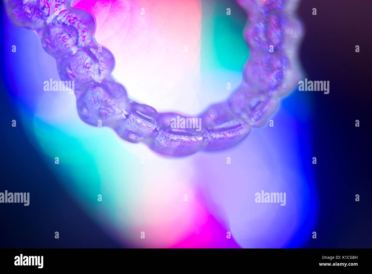 Invisible teeth retainers orthodontic brackets. Plastic modern ...