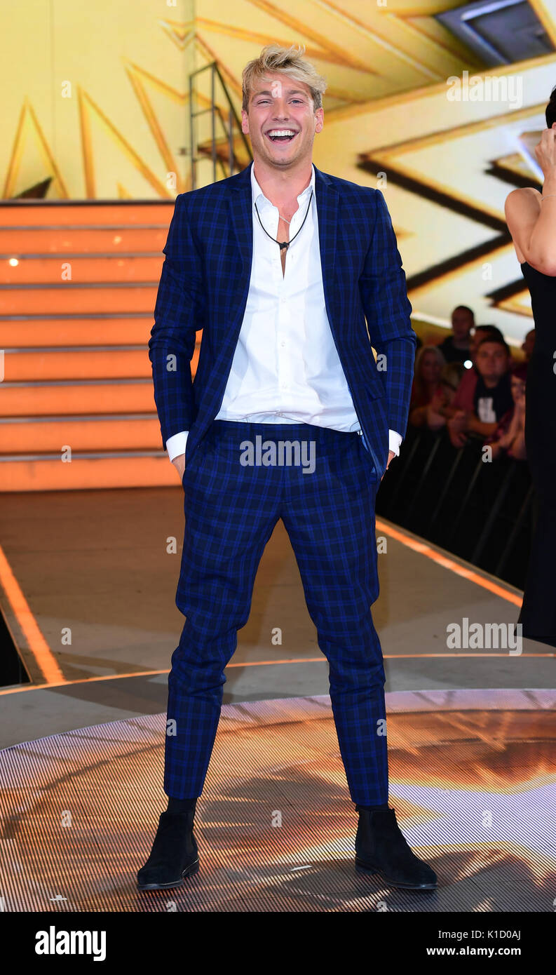 Sam Thompson is evicted during the live final of Celebrity Big Brother ...