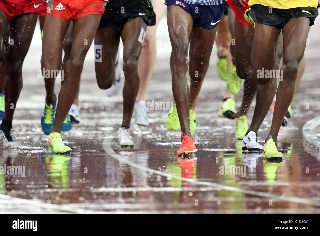 Men's 5000m Heat 1 at the 2017, IAAF World Championships, Queen ...