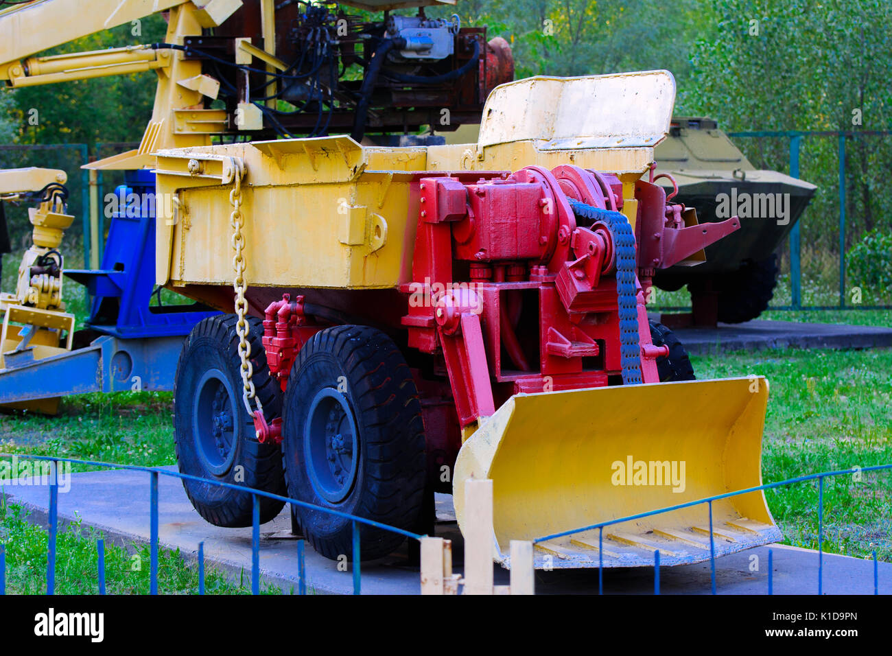 An exhibition of Soviet robots that dealt with the rubble after the ...