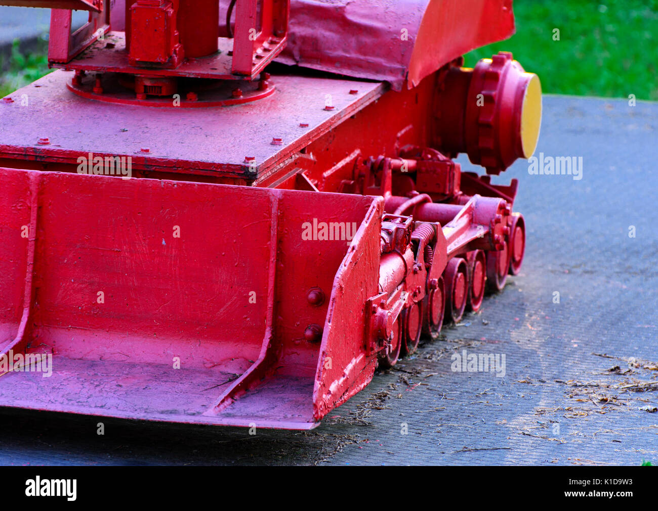 An exhibition of Soviet robots that dealt with the rubble after the ...