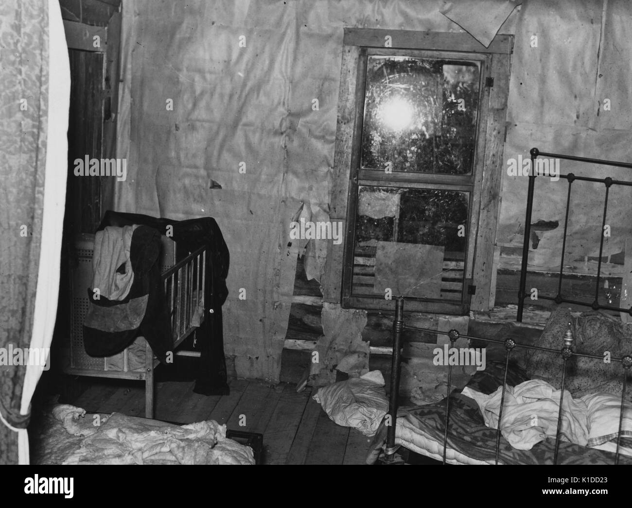 Rural bedroom Black and White Stock Photos & Images - Alamy