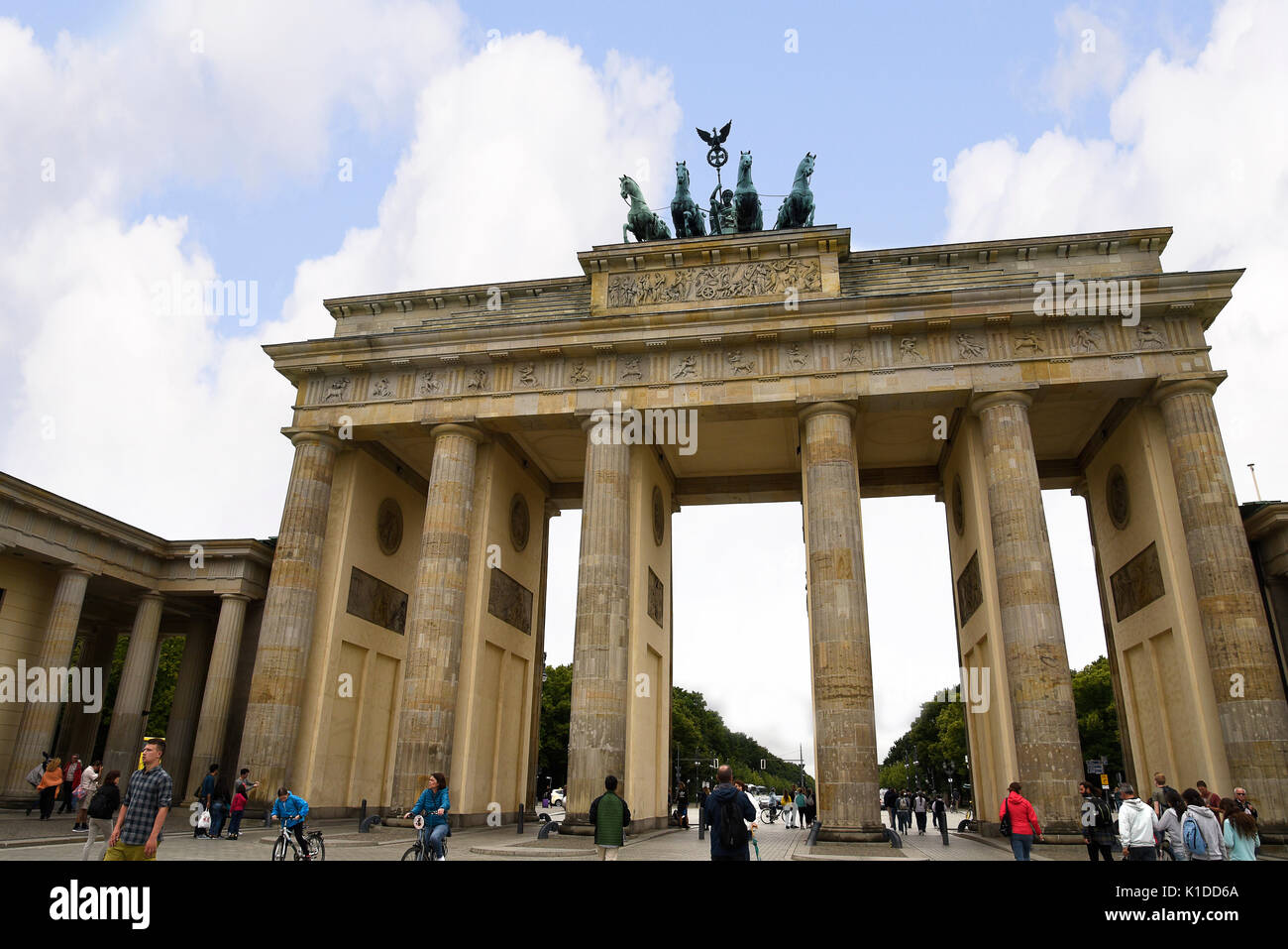 Brandenburg Gate is Berlin's most famous landmark. A symbol of Berlin ...