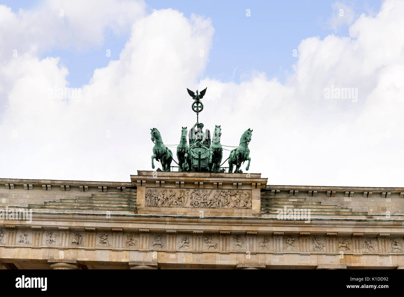 Brandenburg Gate is Berlin's most famous landmark. A symbol of Berlin ...