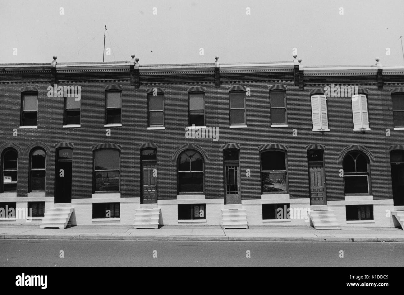 Typical baltimore houses hi-res stock photography and images - Alamy