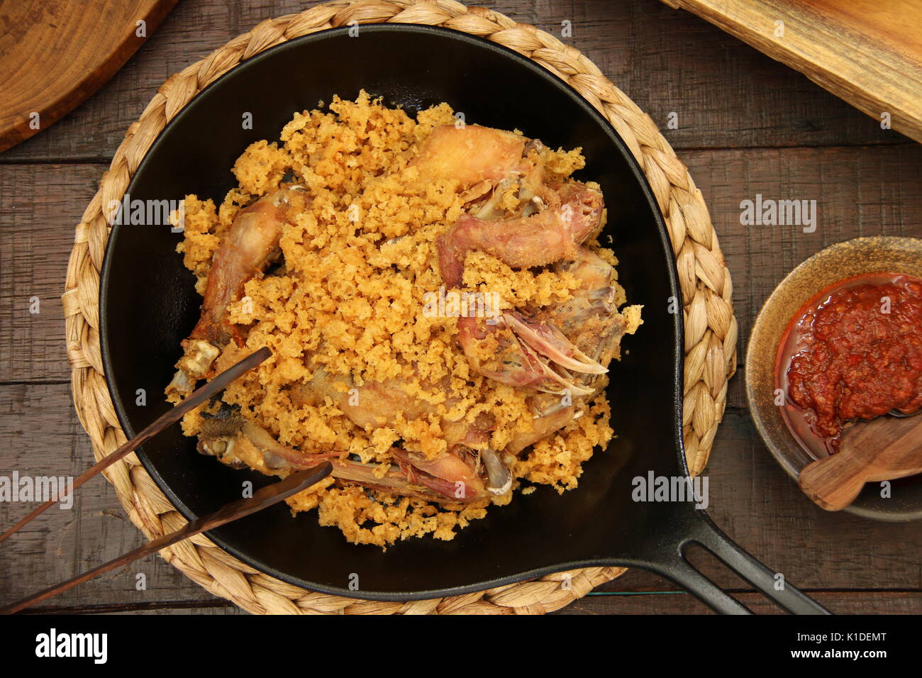 Ayam Goreng Kremes, the Popular Fried Chicken Dish from Yogyakarta ...