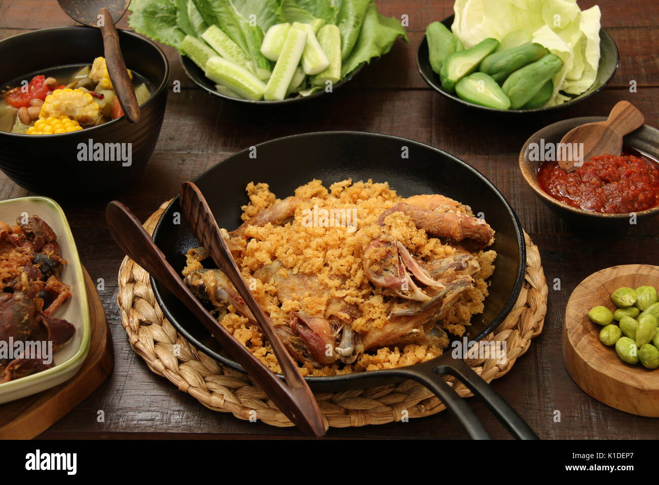 Ayam Goreng Kremes, the Popular Fried Chicken Dish from Yogyakarta ...