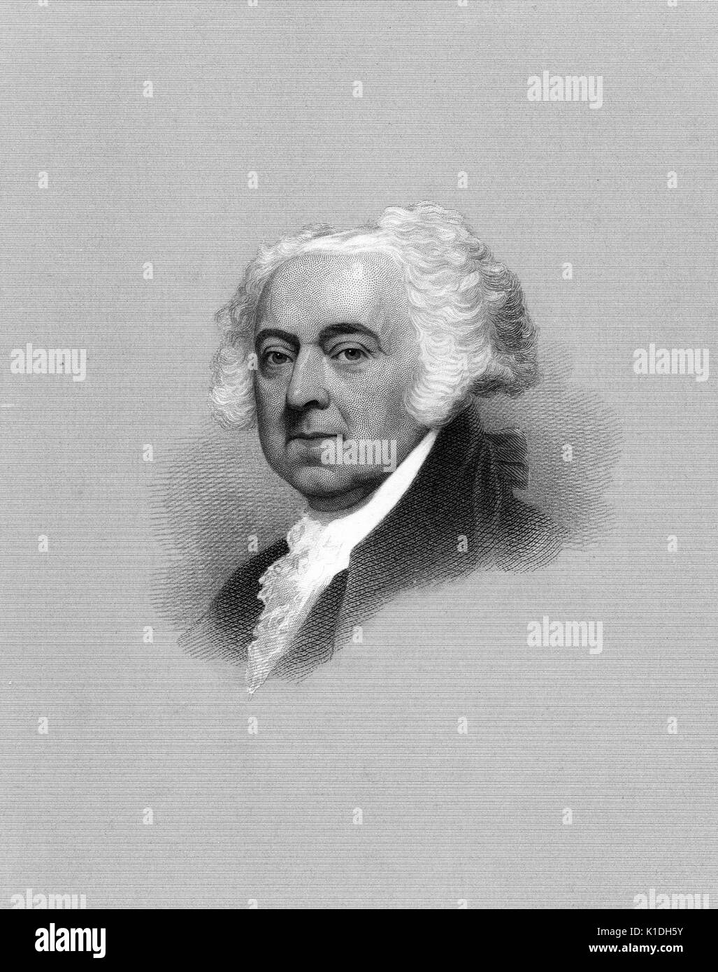 John adams portrait hi-res stock photography and images - Alamy