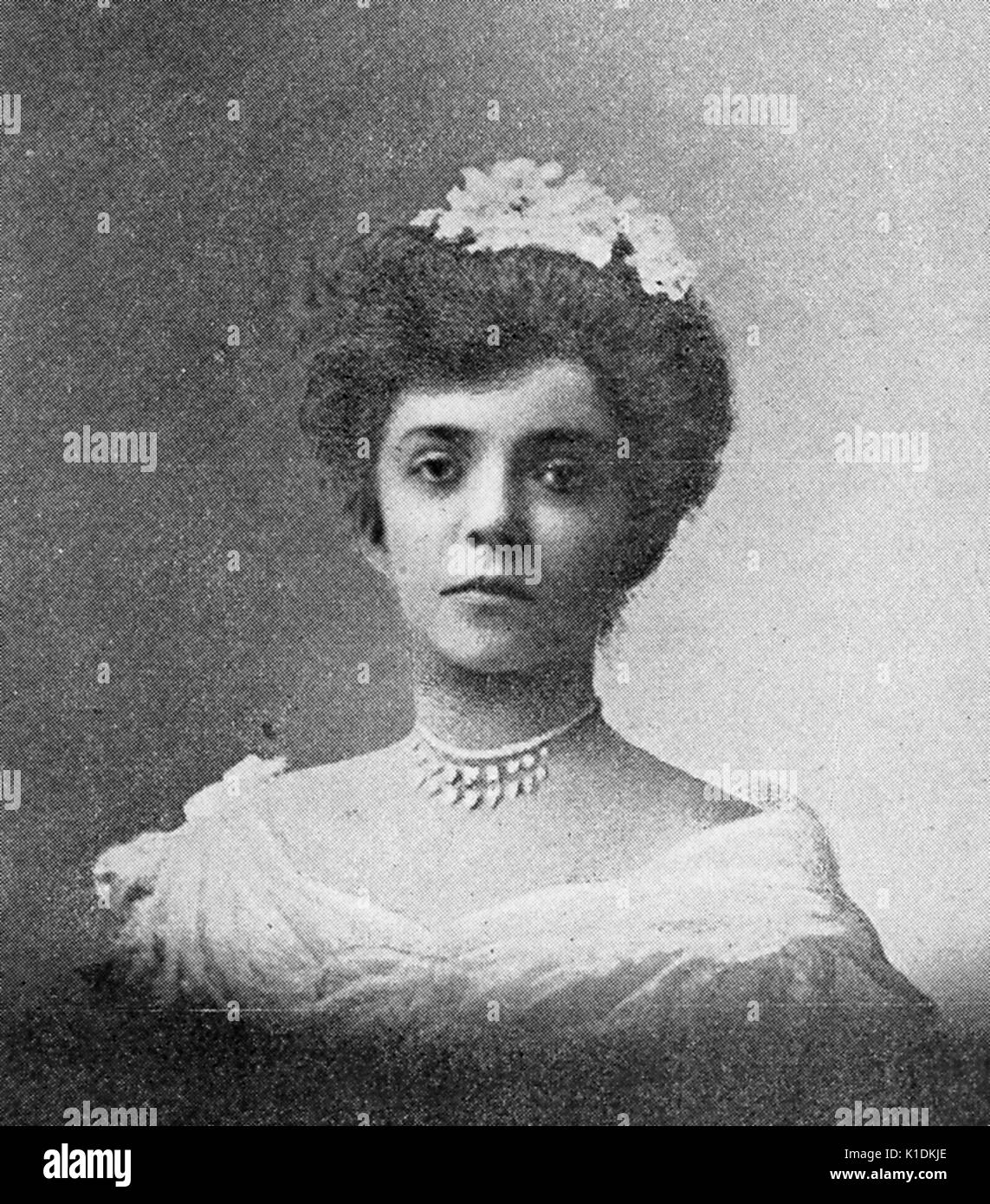 Portrait of Alice Roosevelt Longworth, Theodore Roosevelt's eldest ...