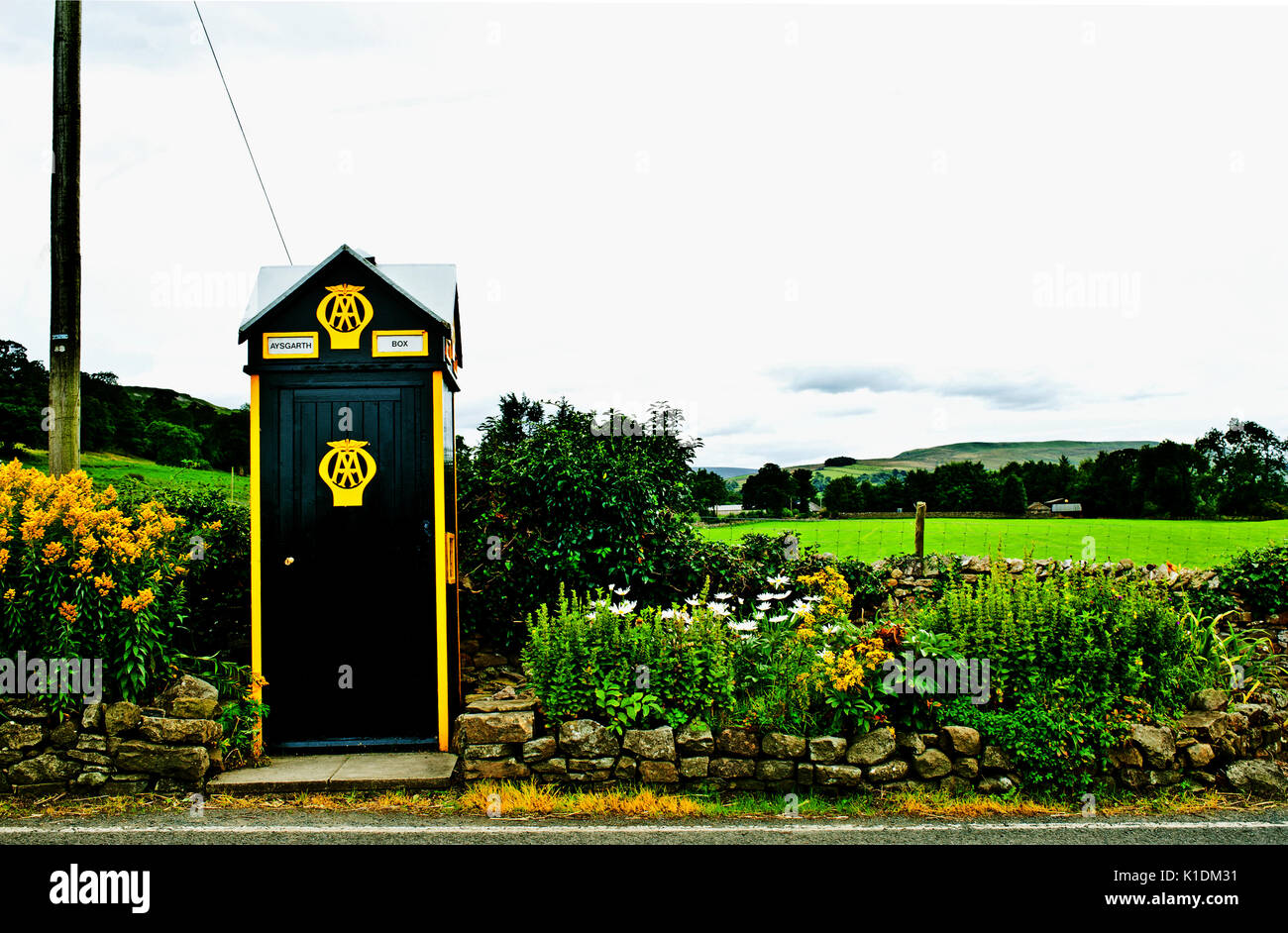 Aysgarth aa box hi-res stock photography and images - Alamy