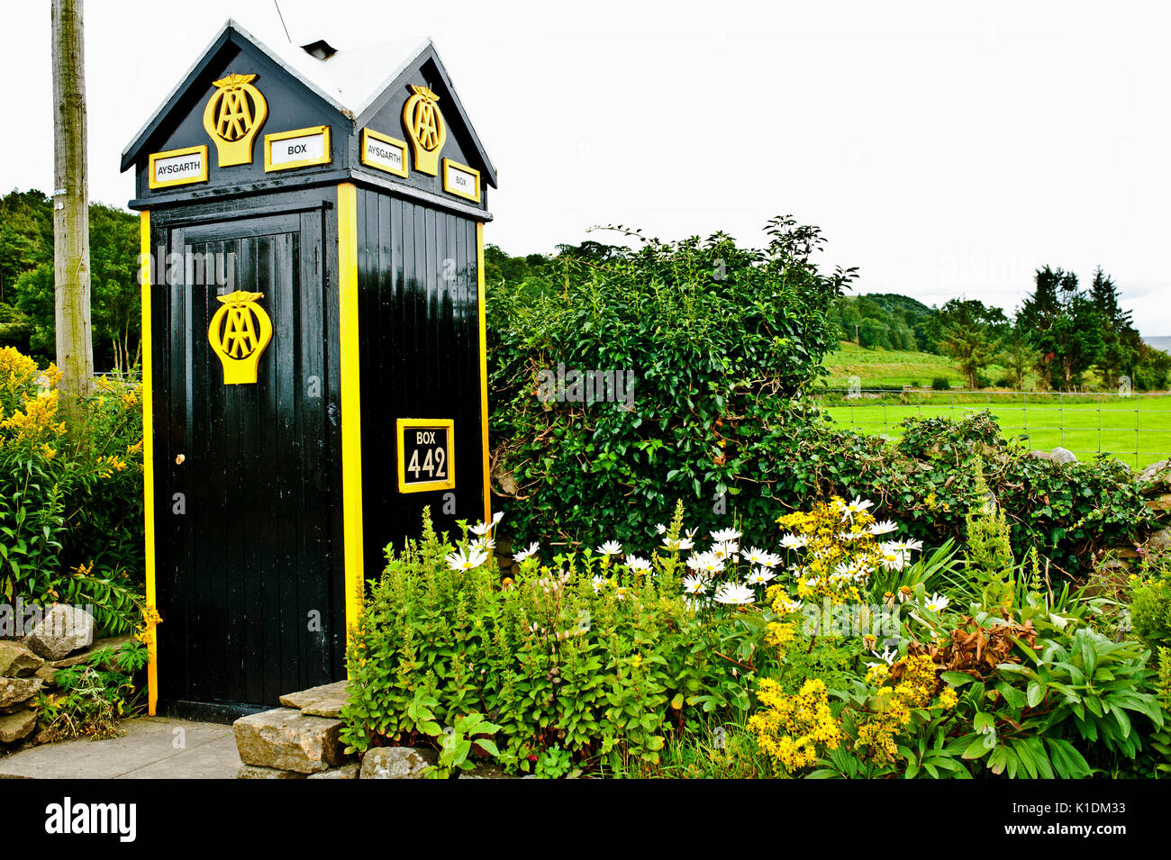 Aysgarth aa box hi-res stock photography and images - Alamy