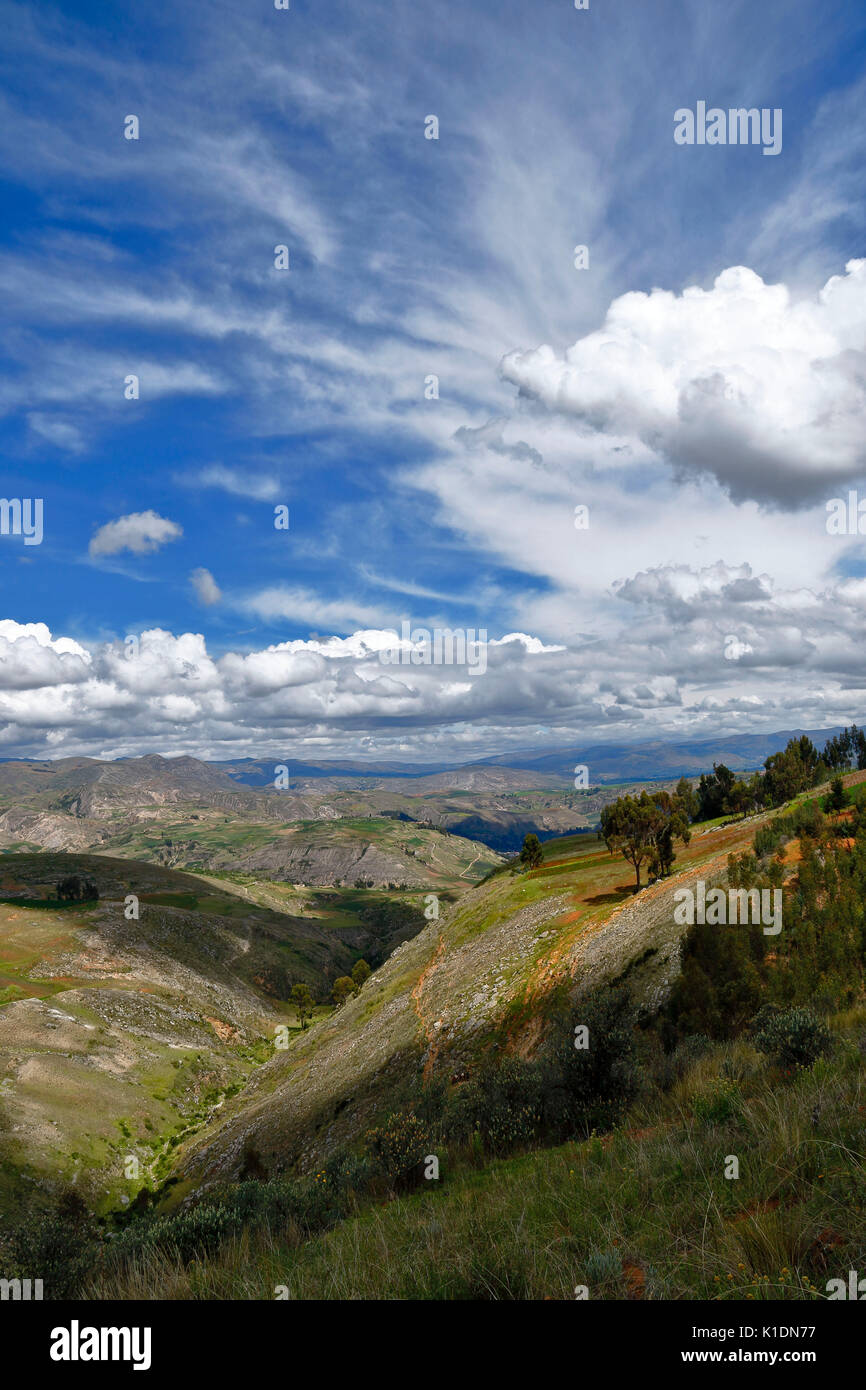 Beautiful Andean landscape Stock Photo - Alamy
