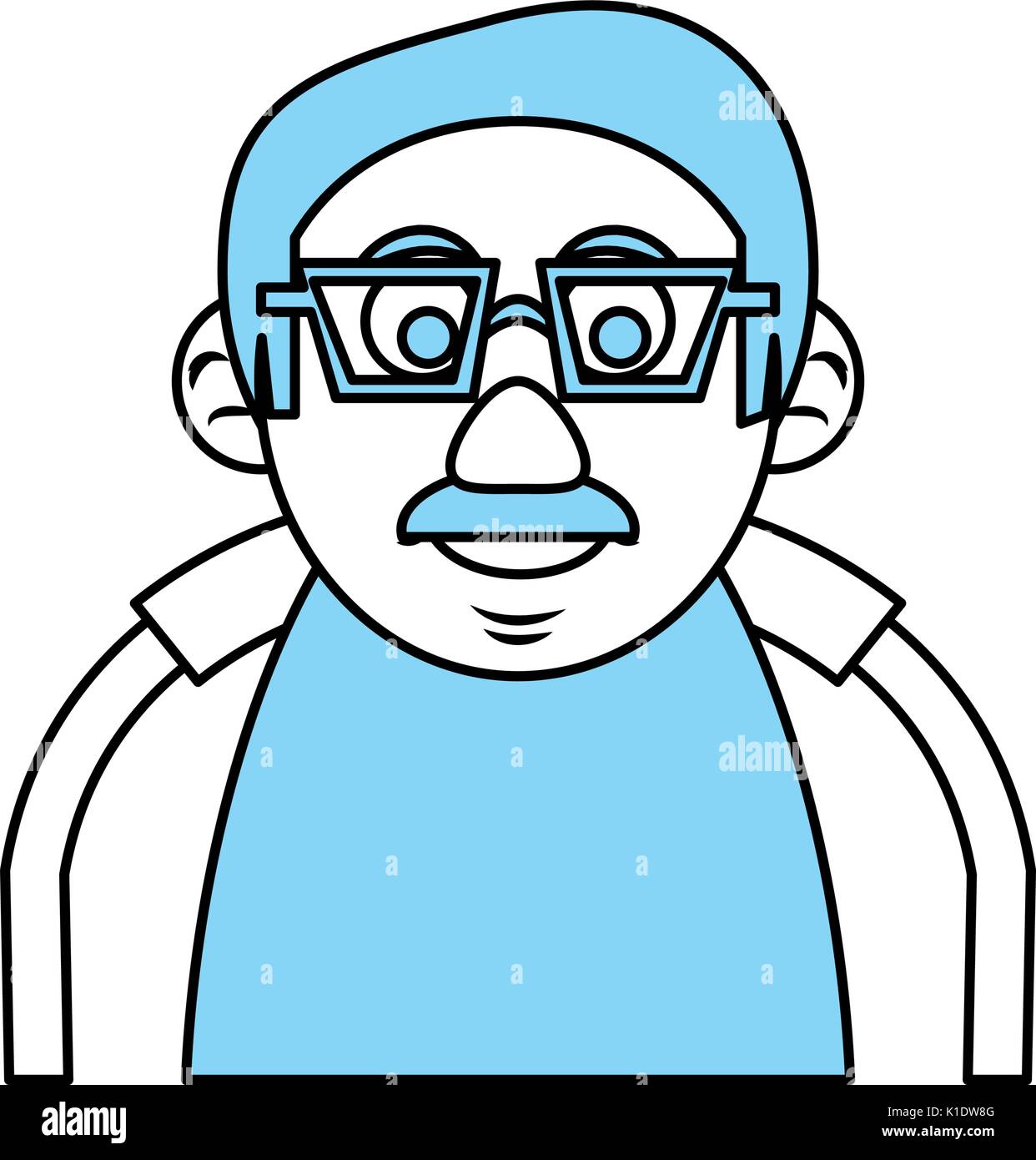 old man design Stock Vector Image & Art - Alamy