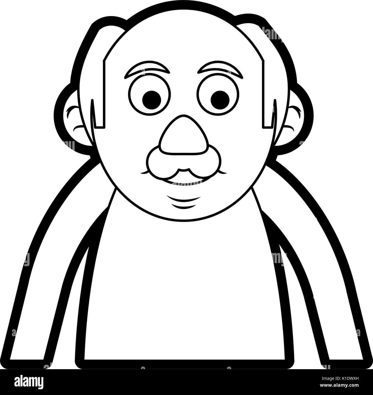 old man design Stock Vector Image & Art - Alamy