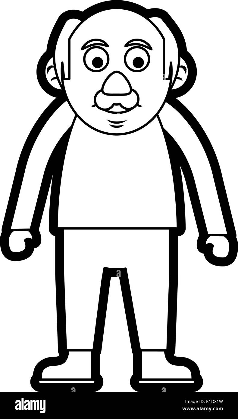 old man design Stock Vector Image & Art - Alamy