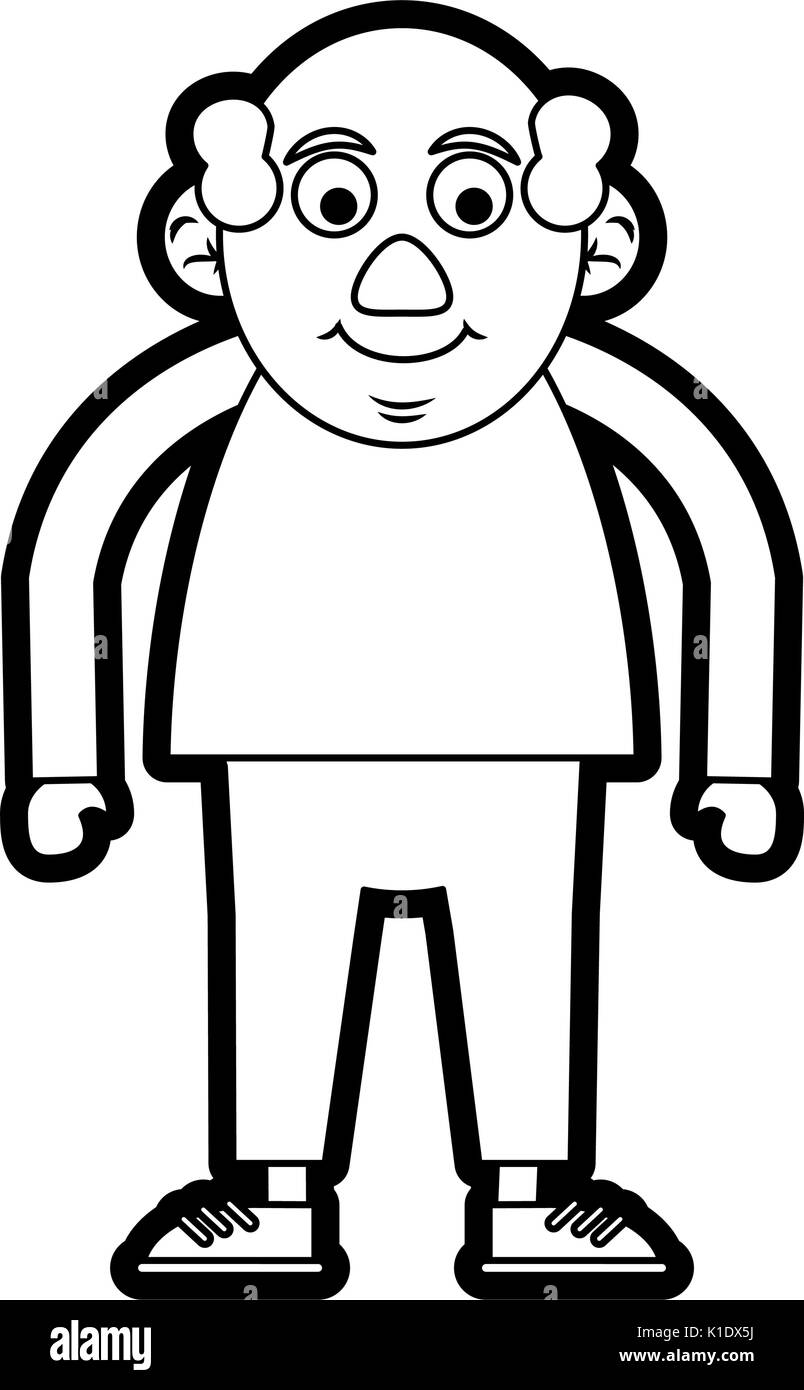 old man design Stock Vector Image & Art - Alamy