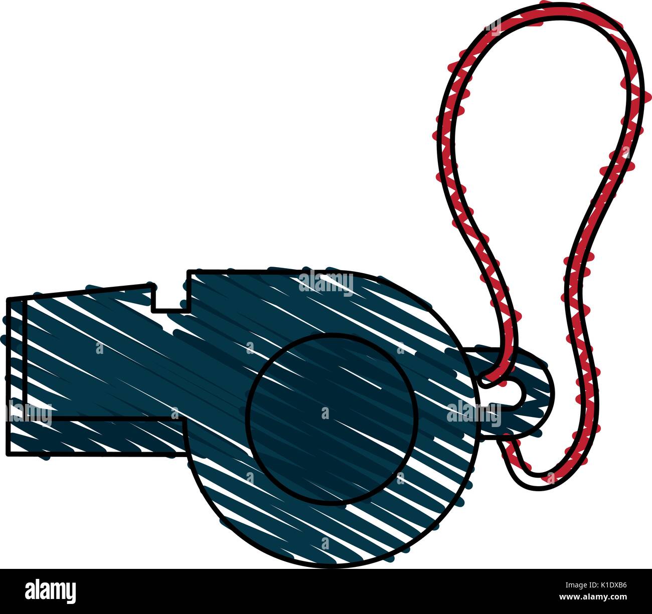 whistle vector illustration Stock Vector Image & Art - Alamy