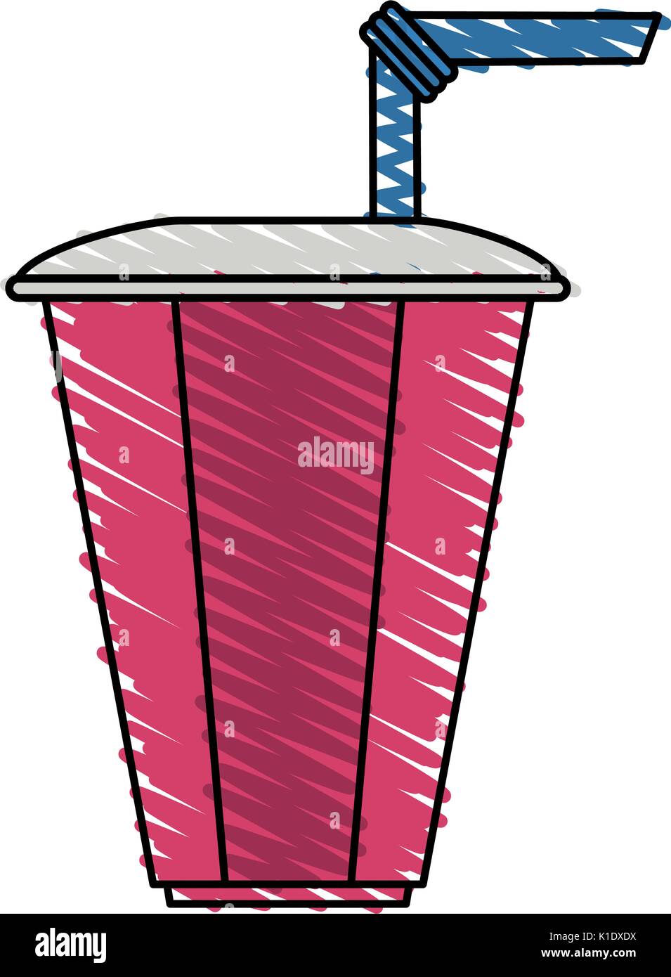 soda cup vector illustration Stock Vector Image & Art - Alamy