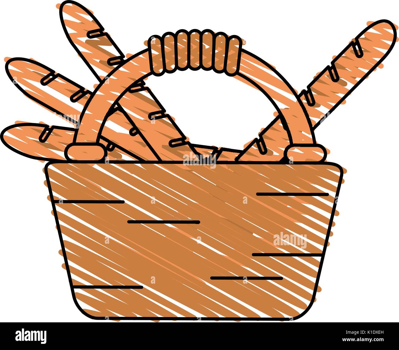 hamper vector illustration Stock Vector Image & Art - Alamy