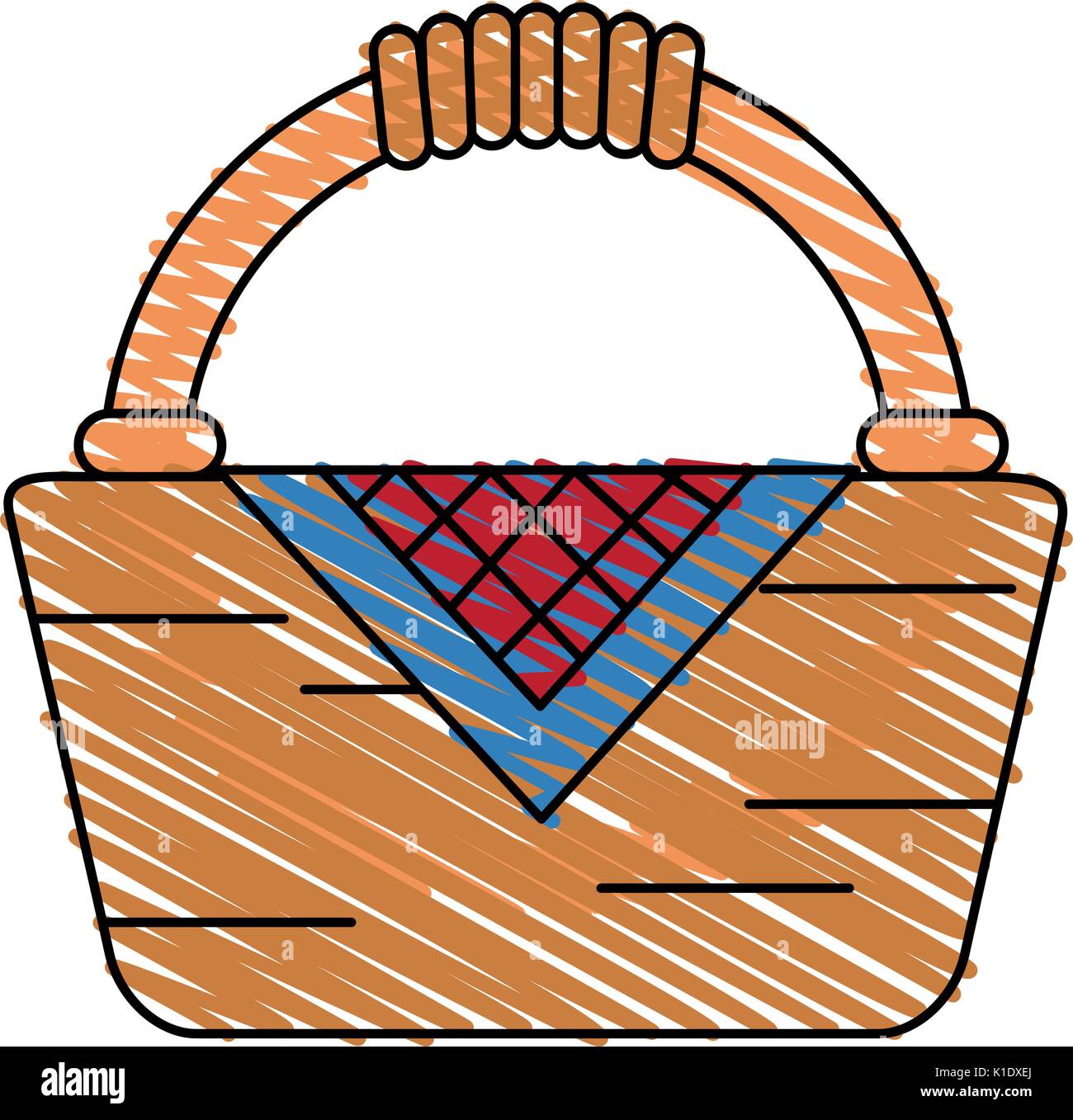 hamper vector illustration Stock Vector Image & Art - Alamy