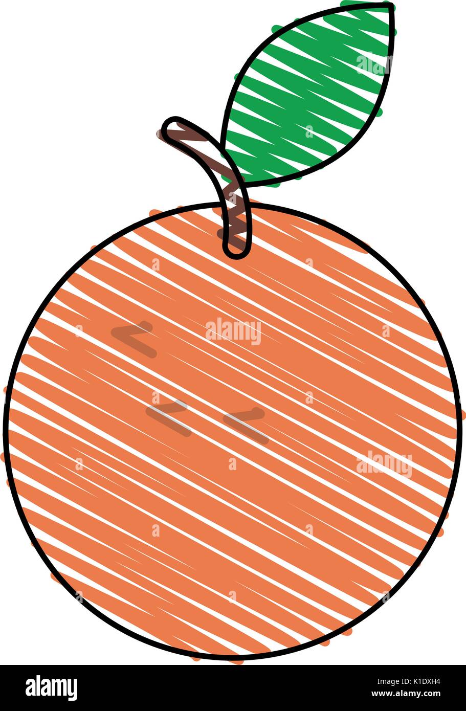orange vector illustration Stock Vector Image & Art - Alamy