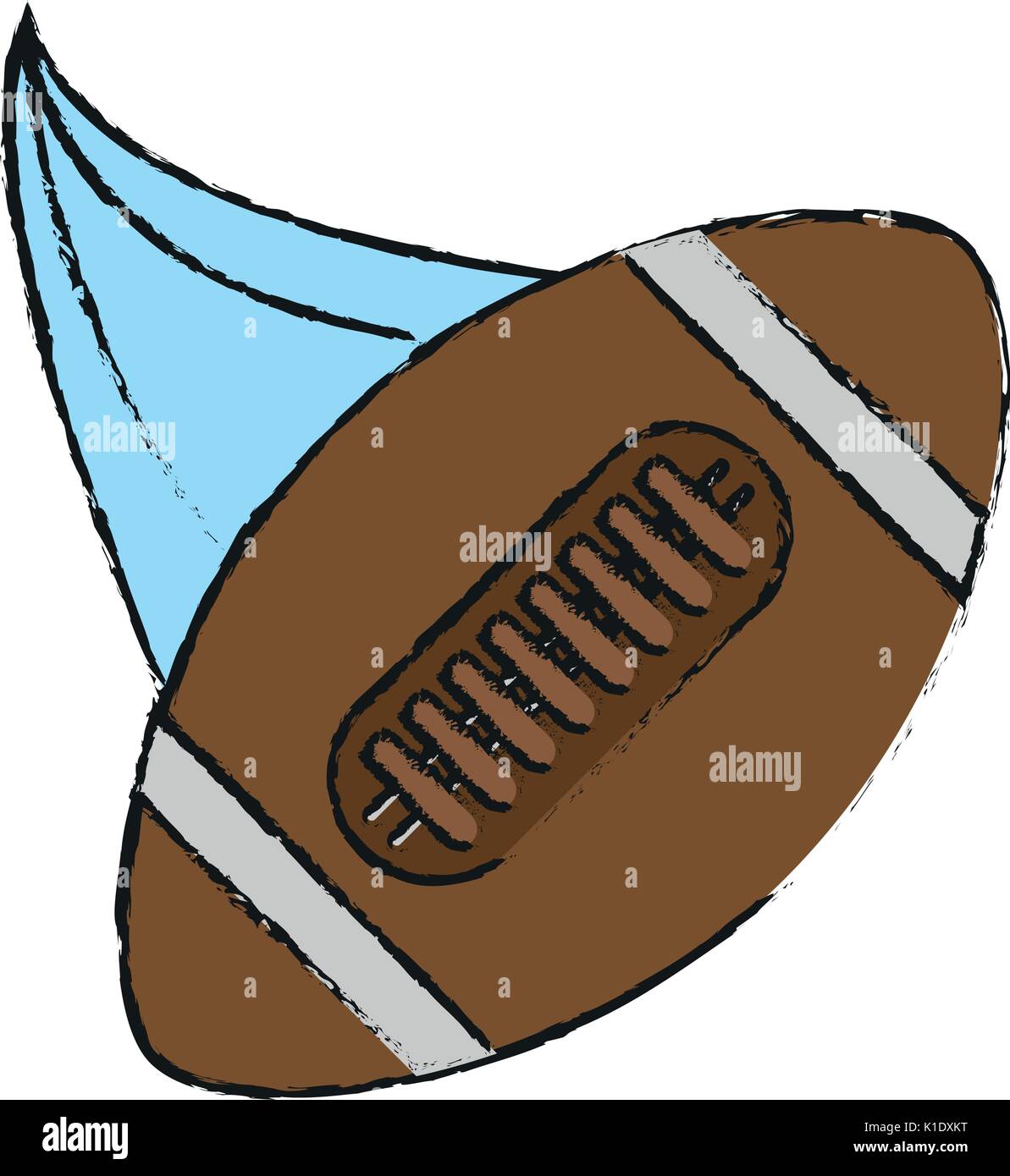 football vector illustration Stock Vector Image & Art - Alamy